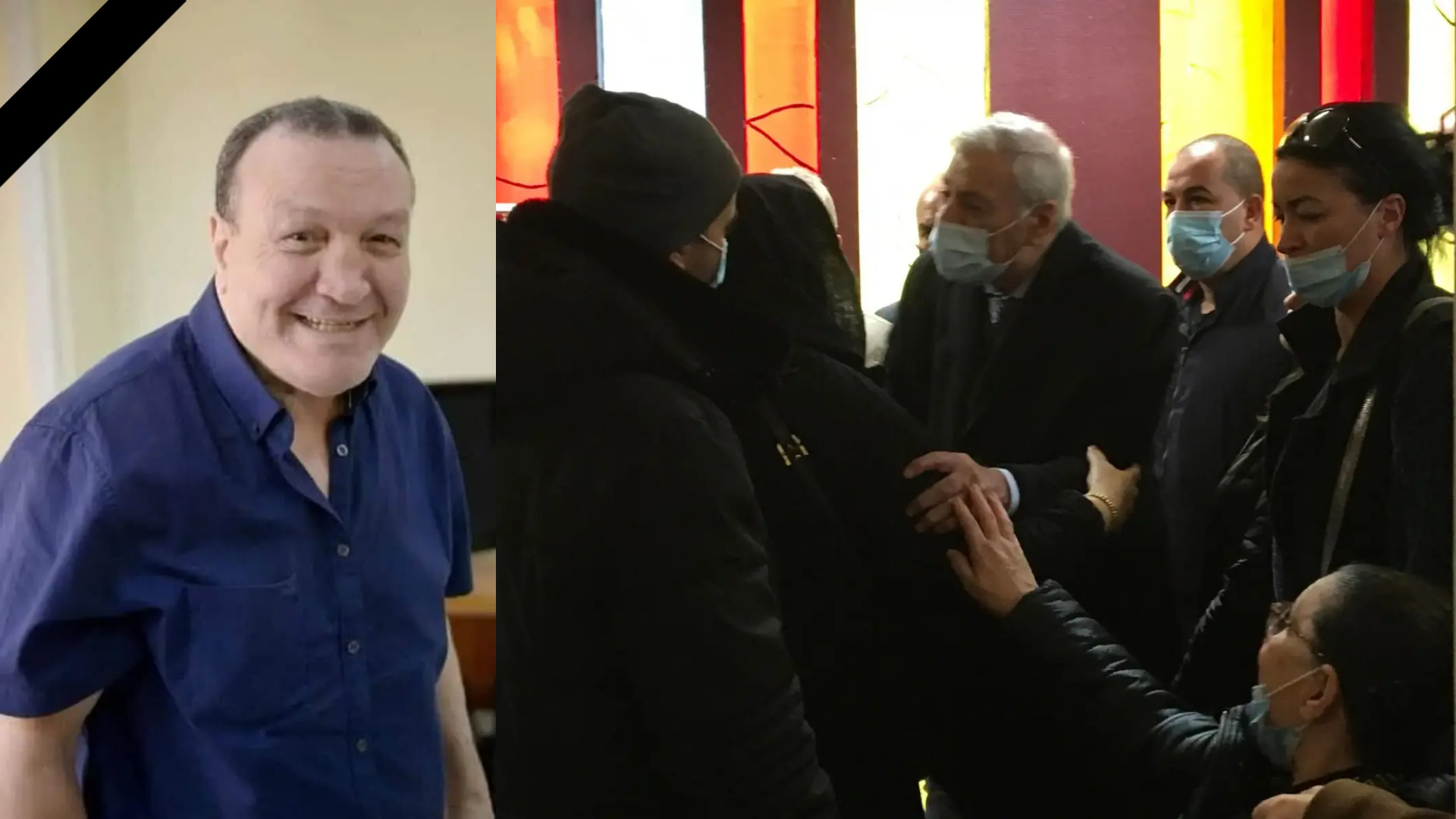 Ferhat Mehenni se recueille devant la dépouille de Loucif Hamani — SIWEL