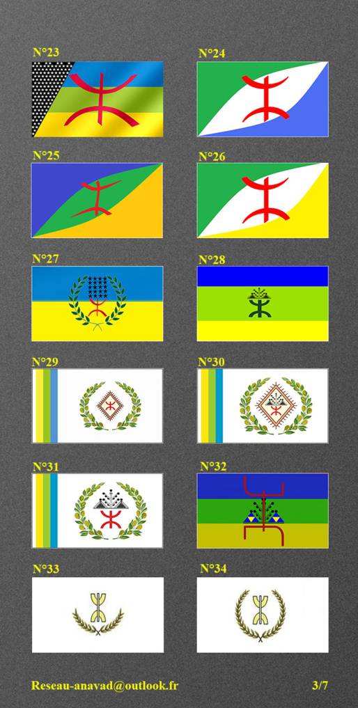 7 et 21 juin 2014: Election du drapeau Kabyle à Tifrit (Akbou) et ...